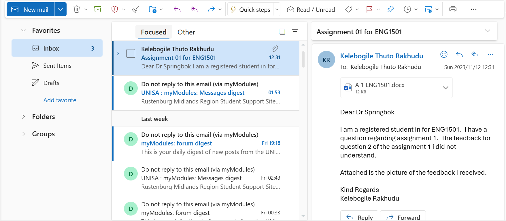 Activity: Create and send an email | myStudentSkillsHub
